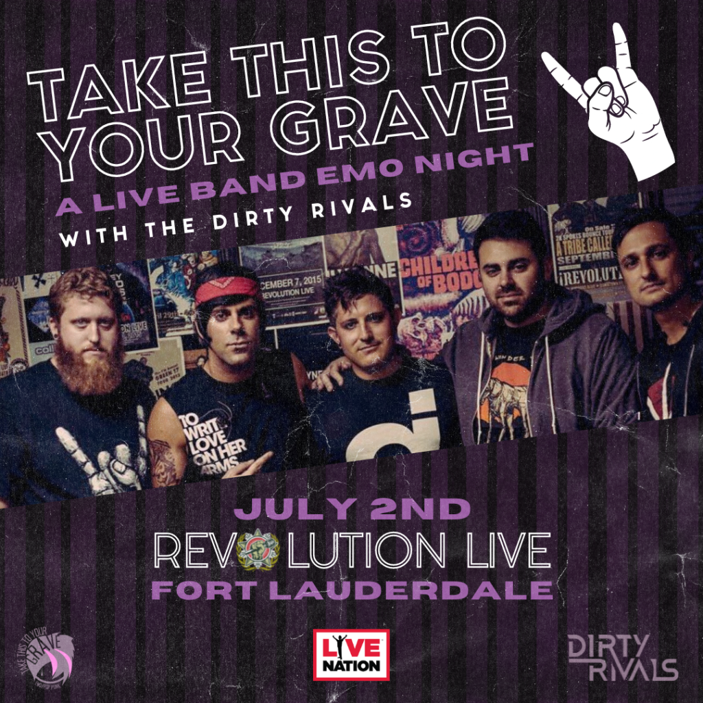 Take This To Your Grave - Emo & Pop Punk Tribute - Revolution Live